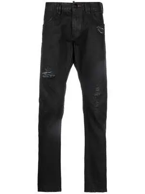 Philipp Plein Distressed Skinny-cut Jeans