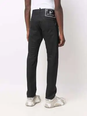 Philipp Plein Distressed Skinny-cut Jeans