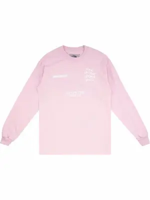 ANTI SOCIAL SOCIAL CLUB X Neighborhood Cambered T-shirt - Pink