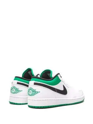 JORDAN Air 1 Low/lucky Green Sneakers - White