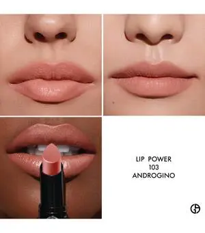 ARMANI Lip Power Vivid Color Long Wear Lipstick - Brown
