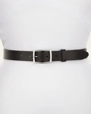 Rag & Bone Boyfriend Leather Belt - Black