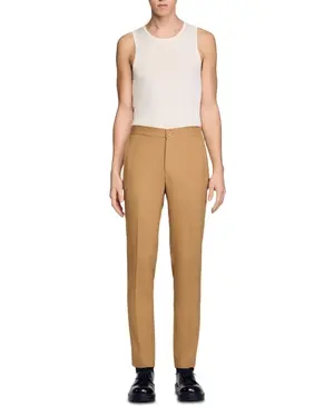 Sandro Jersey Pants - Nut
