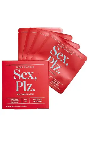 FLEUR MARCHE Sex, Plz Cbd Patch 4 Count