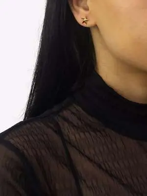 TRUE ROCKS Star Stud Earring - Gold