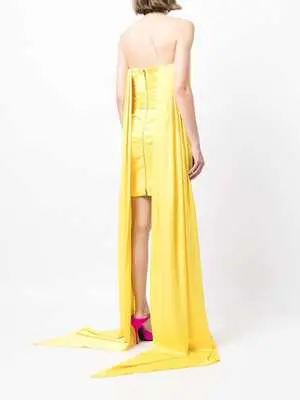 Alex Perry Draped Panel Ruched Dress