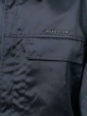 1017 Alyx 9sm Satin-finish Jacket - Blue