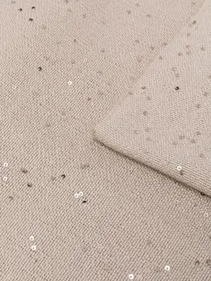 Brunello Cucinelli Sequin-embellished Scarf - Neutrals
