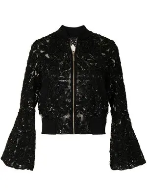 Elie Saab Zip Up Outerwear For Women