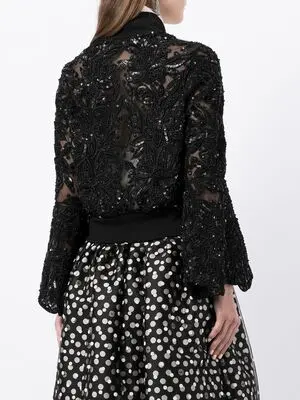 Elie Saab Sequin-embellished Jacket