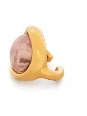 Charlotte Chesnais Neo Turtle Rhodochrosite Earcuff - Pink