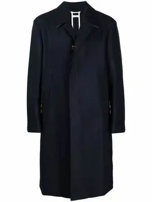Thom Browne Single-breasted Coat - Blue
