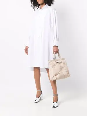 MAISON MARGIELA High-low Hem Shirtdress