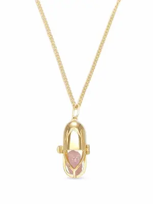 CAPSULE ELEVEN Crystal Quartz Pendant Necklace - Gold
