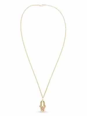 CAPSULE ELEVEN Crystal Quartz Pendant Necklace - Gold