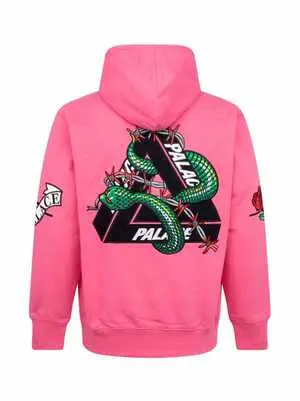 PALACE Hesh Mit Fresh Hoodie - Pink