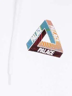 PALACE Tri-tex Logo-print Hoodie - White