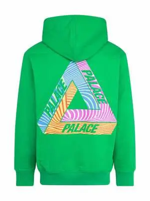 PALACE Tri-tex Logo-print Hoodie - Green