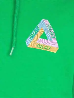 PALACE Tri-tex Logo-print Hoodie - Green