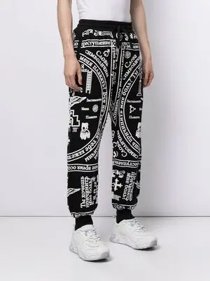 KTZ Church-print Jogging Trousers
