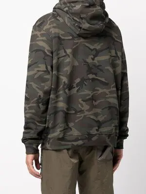 MOSTLY HEARD RARELY SEEN Double F-print Cotton Hoodie