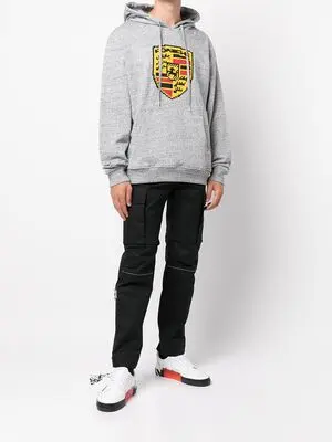 MOSTLY HEARD RARELY SEEN Turbo-print Cotton Hoodie