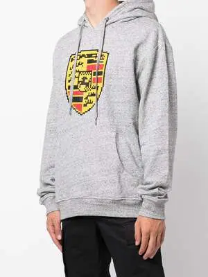 MOSTLY HEARD RARELY SEEN Turbo-print Cotton Hoodie