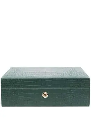 RAPPORT LONDON Eight-piece Watch Box - Green