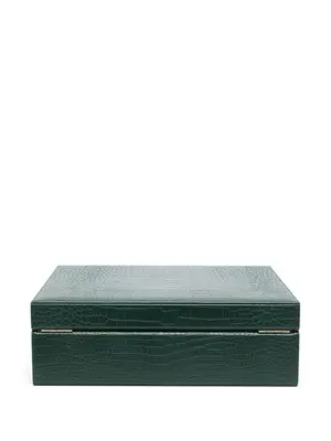RAPPORT LONDON Eight-piece Watch Box - Green
