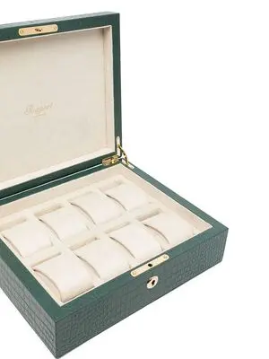 RAPPORT LONDON Eight-piece Watch Box - Green