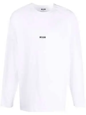 Msgm Long Sleeve T-shirts For Men