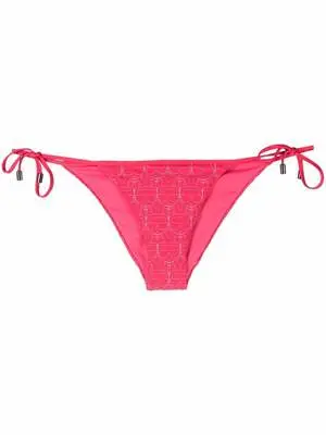 Karl Lagerfeld Triangle Bikini Bottoms - Pink