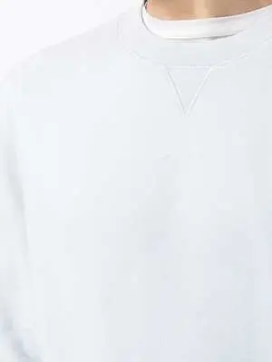 Sunspel Ribbed-trim Cotton Sweatshirt