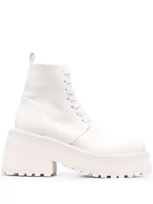 Marsèll Carretta Platform Boots - White