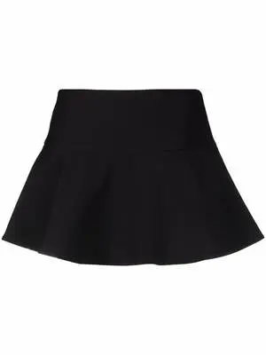 Valentino Garavani Flared-effect Mini Skirt - Black