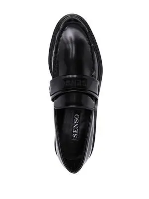 Senso Met I Calf Leather Loafers
