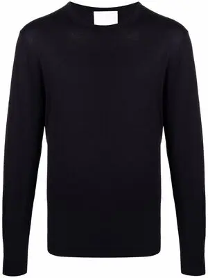 ALLUDE Fine-knit Virgin Wool Jumper - Blue