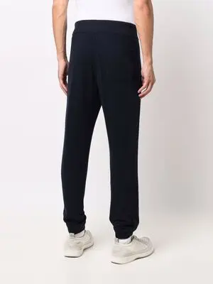 Bruno Manetti Drawstring-waist Wool Track Trousers
