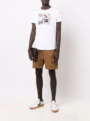 Orlebar Brown Orb-t Collage Print T-shirt