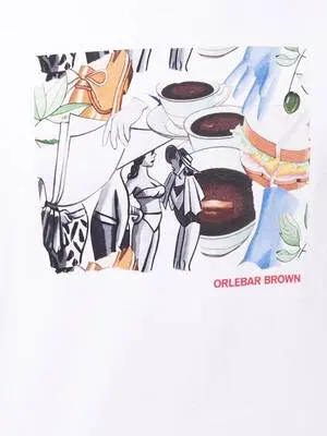 Orlebar Brown Orb-t Collage Print T-shirt