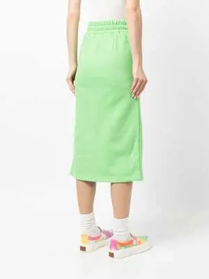 GOODBOY Logo-embroidered Jersey Midi Skirt - Green