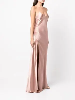 Michelle Mason Open-back Gown
