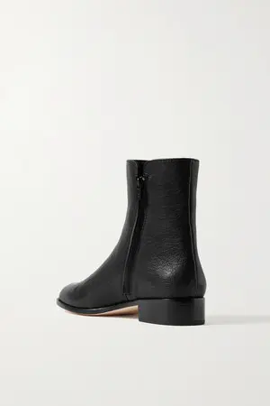 LOEFFLER RANDALL Ronnie Leather Ankle Boots