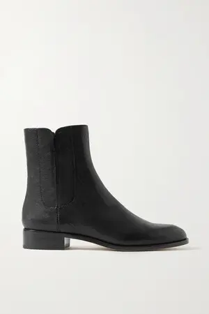 LOEFFLER RANDALL Ronnie Leather Ankle Boots