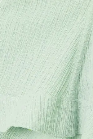 JIL SANDER - Textured-crepe Top