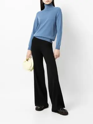 N.peal Roll Neck Jumper - Blue