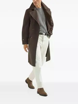 Brunello Cucinelli Ribbed-knit Cashmere Jumper - Grey