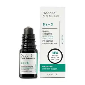 ODACITE Ba+s Baobab + Sarsaparilla Eye Contour Serum Concentrate Roller - One-color