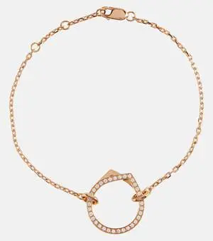 REPOSSI Antifer 18kt Rose Bracelet With Diamonds