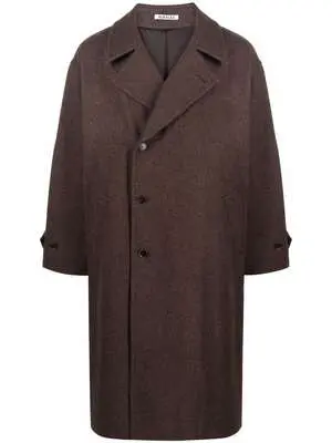 Auralee Double-breasted Wool Coat